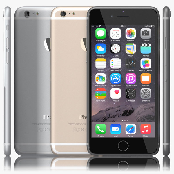 apple iphone 6 3d 3ds