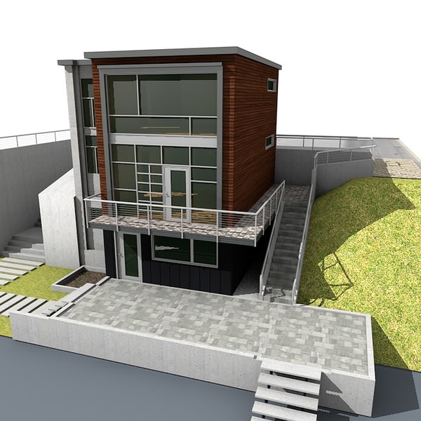 3d c4d house interior