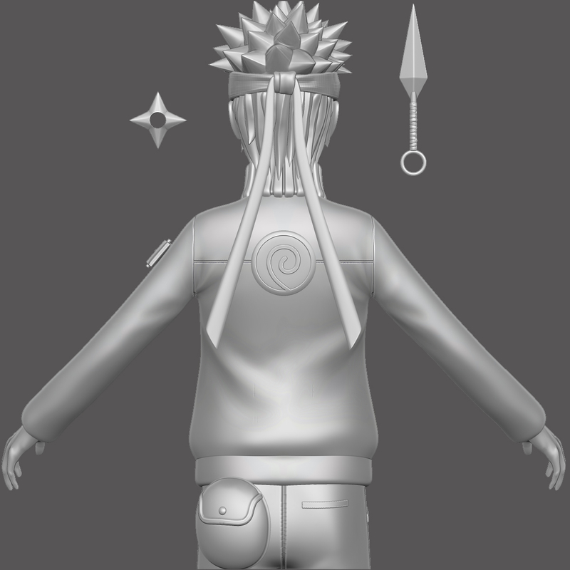 3d naruto shippuden model