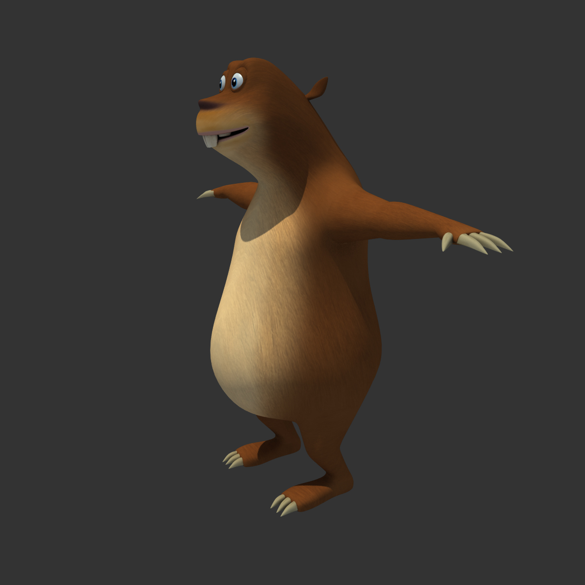3ds max mole animation
