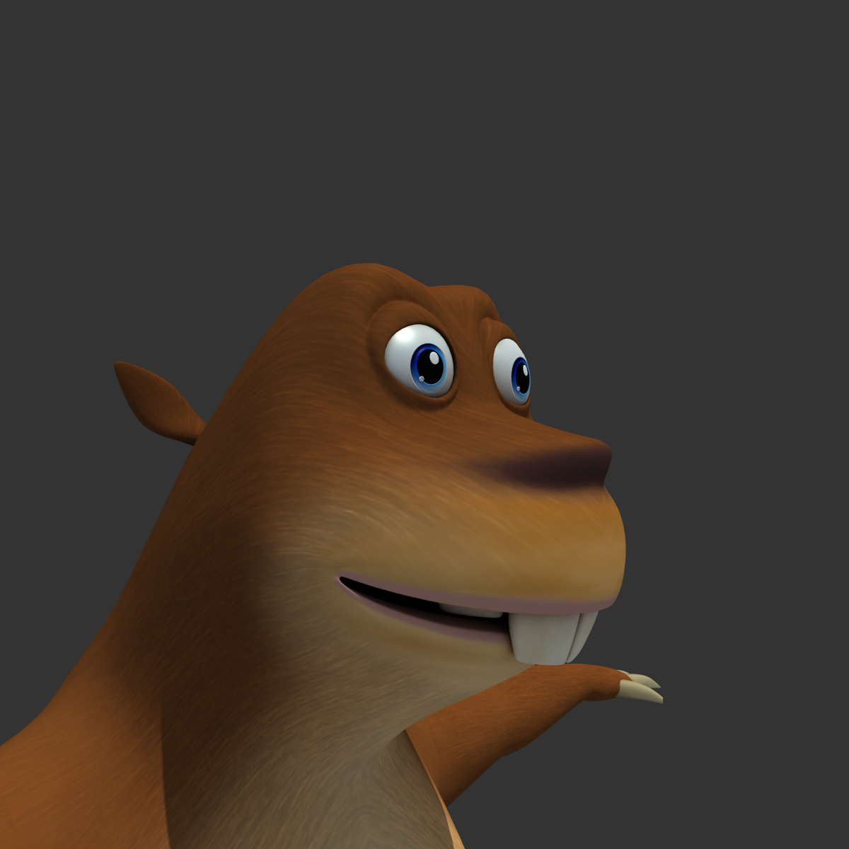 3ds max mole animation
