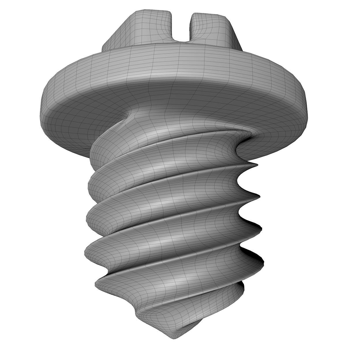 free obj mode wood screw