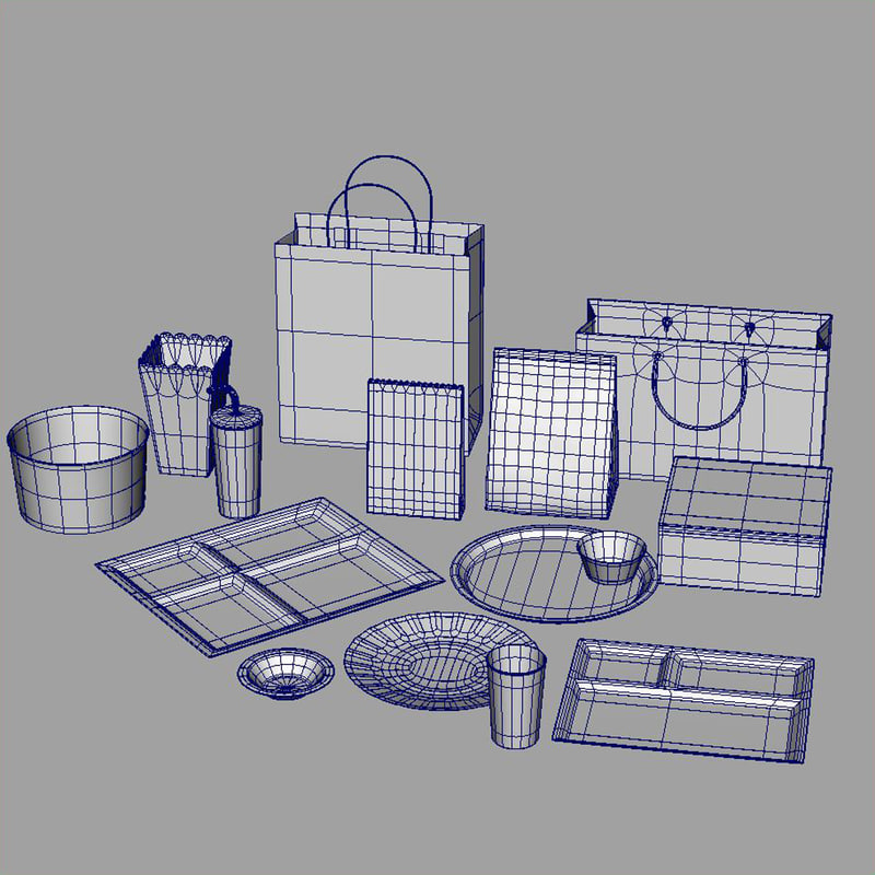 3d model stuff paper