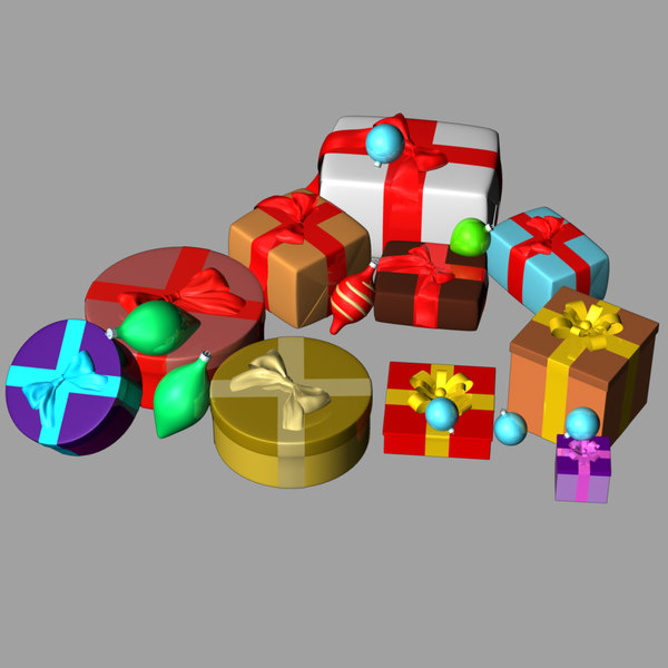 gift box 3d model