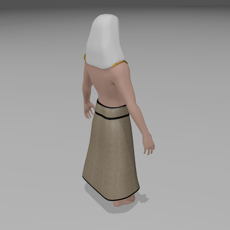 ancient egyptian 3d model