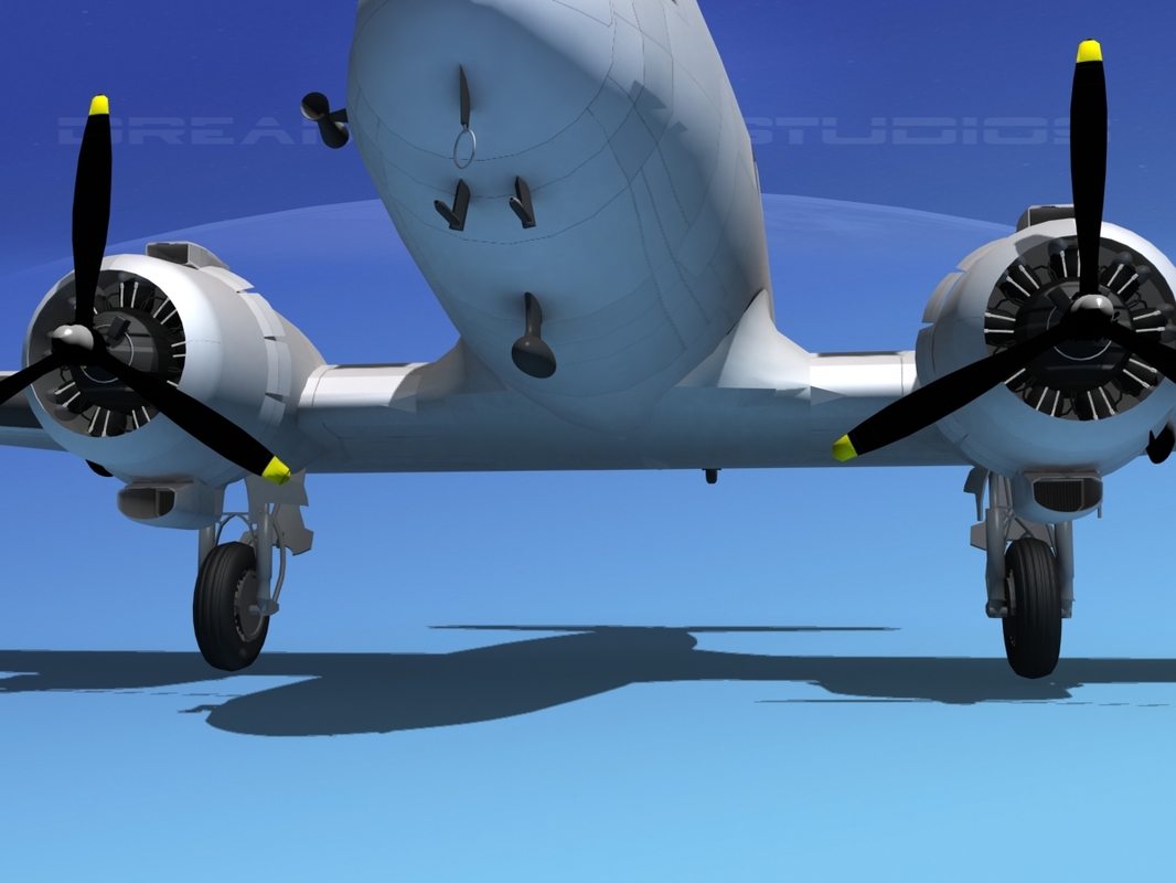 3d dc-3 douglas