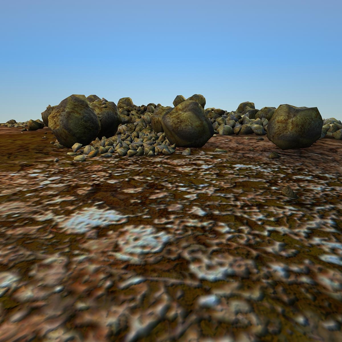 rocks debris 0 max