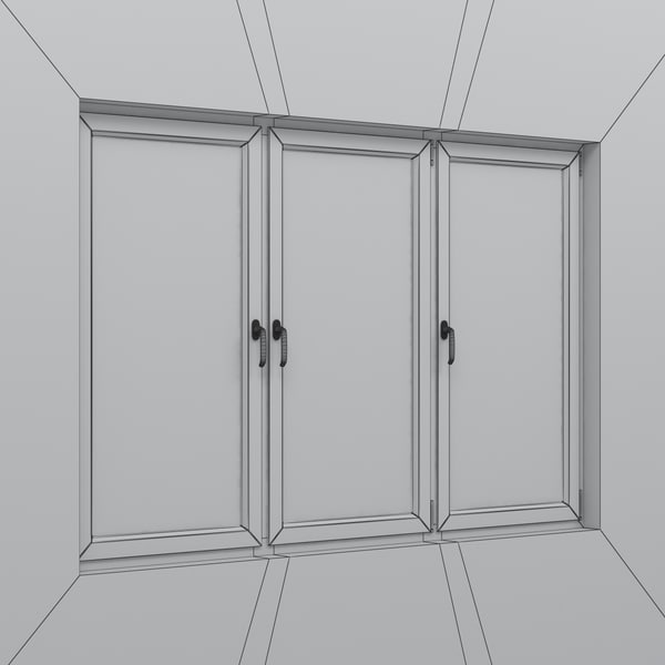 window frame 3d max