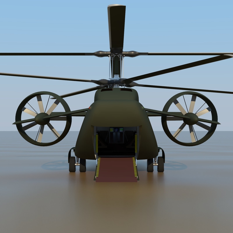 3dsmax jmr-td joint multi-role helicopter