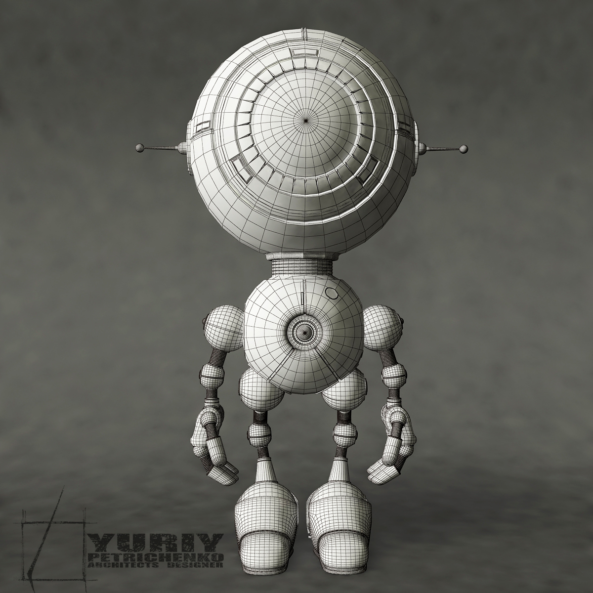 3ds max robot android