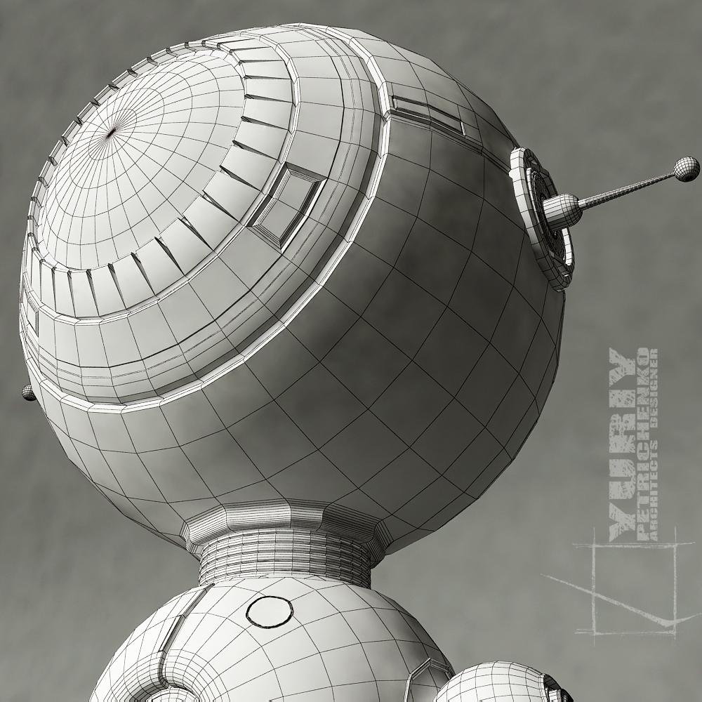 3ds max robot android