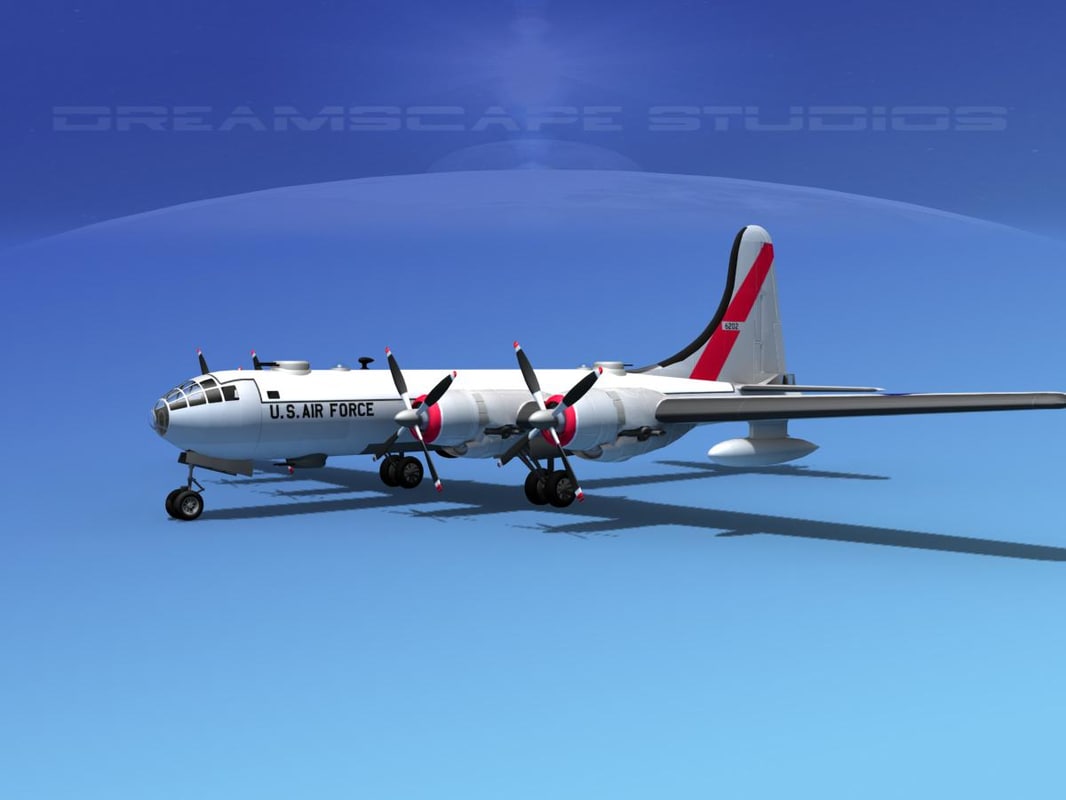 3d scale boeing b-50 superfortress