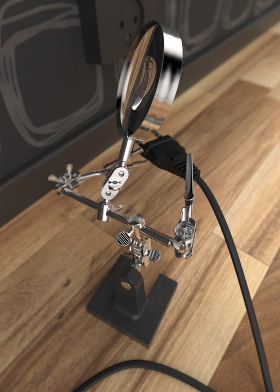 3d model of helping hand