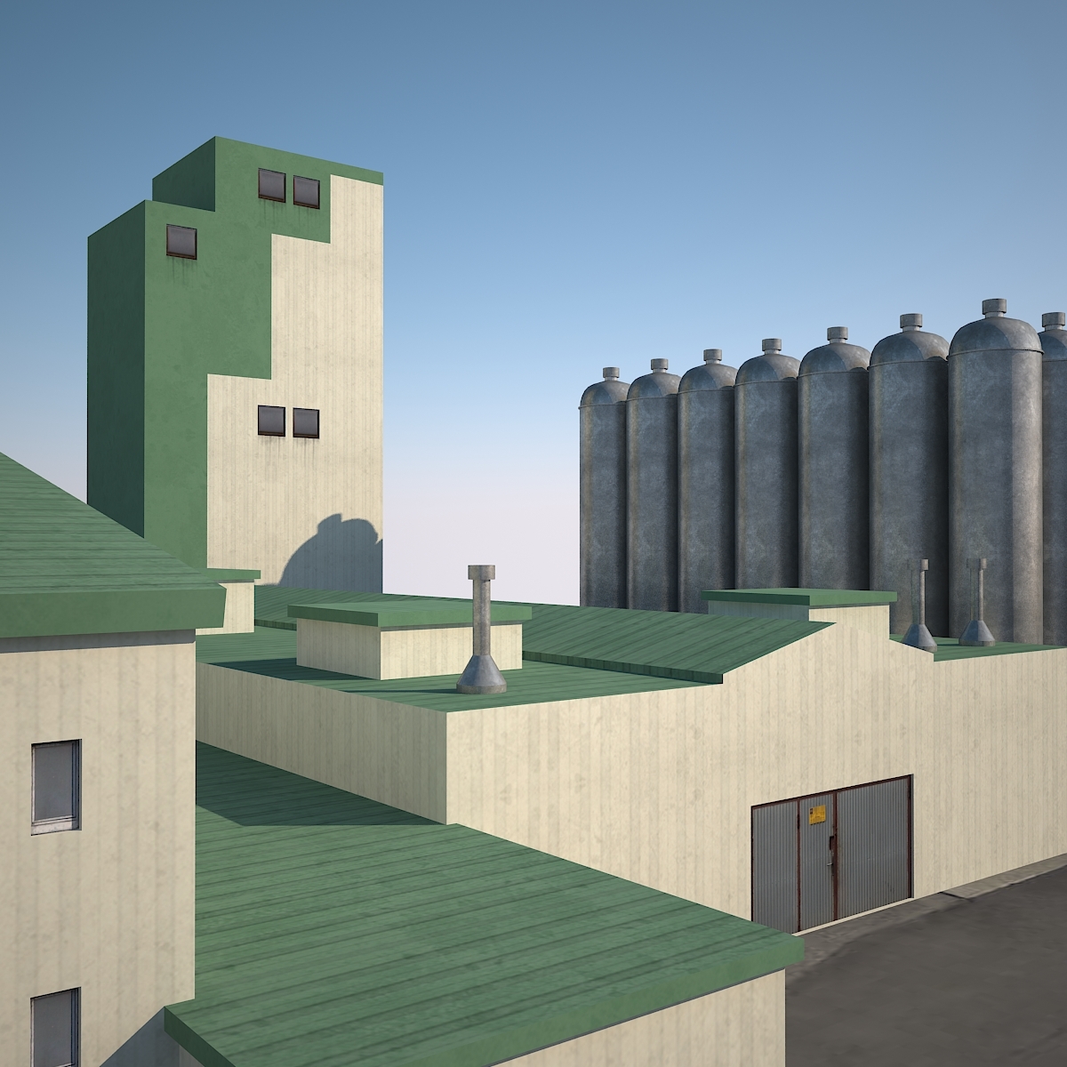 3d starch factory