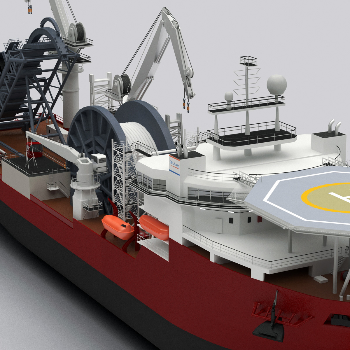 ship vessel 3d model