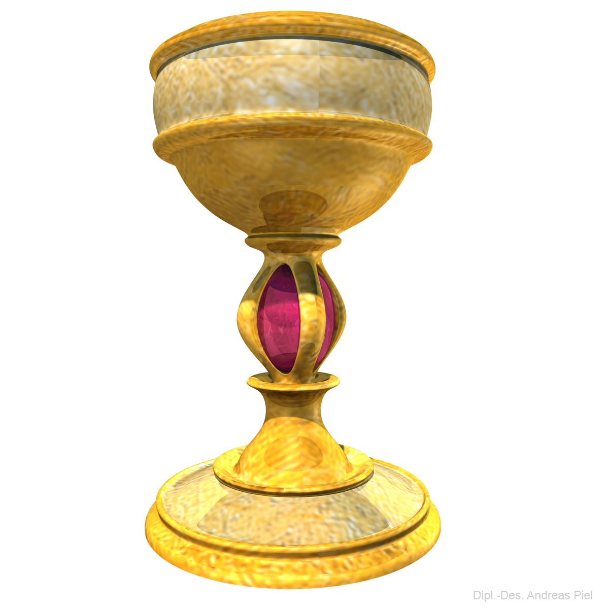 modelo 3d cáliz de oro - TurboSquid 761874
