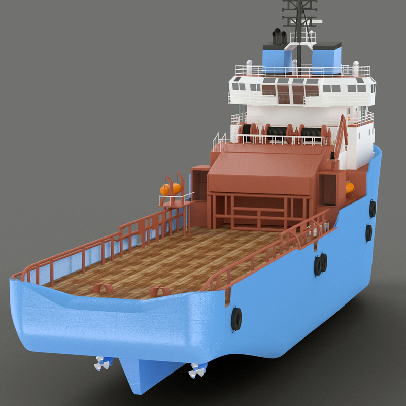 ship vessel 3d model