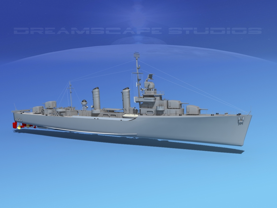 anti-aircraft class destroyers obj
