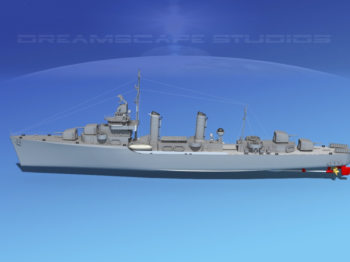 anti-aircraft class destroyers obj