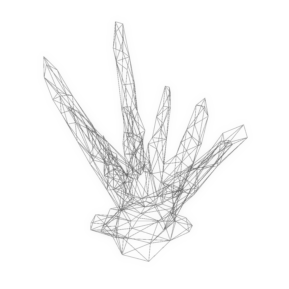 crystal shard 3d 3ds