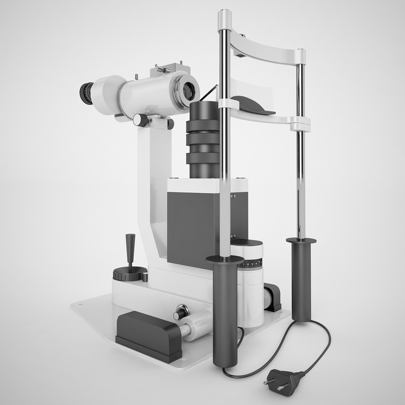 3d model ophthalmic slit lamp