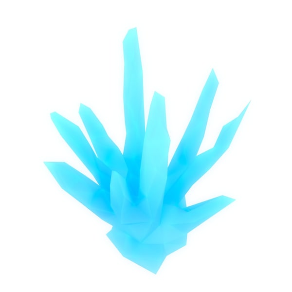 crystal shard 3d 3ds
