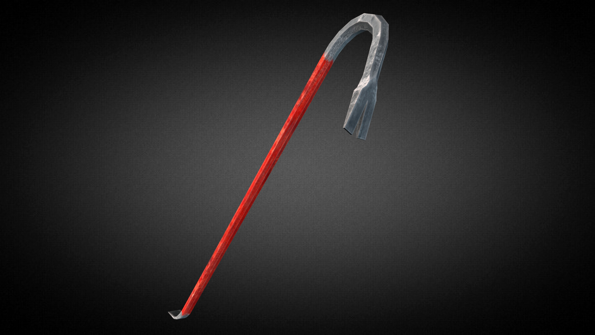 3dsmax crowbar tool weapon