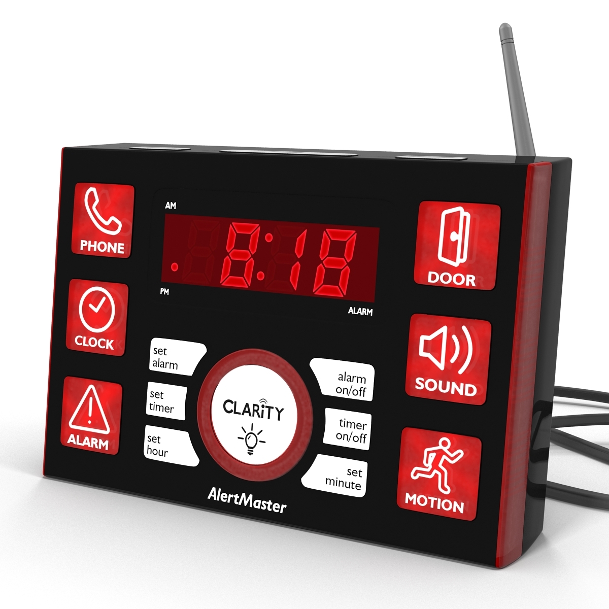 visual alert clarity alertmaster 3d obj