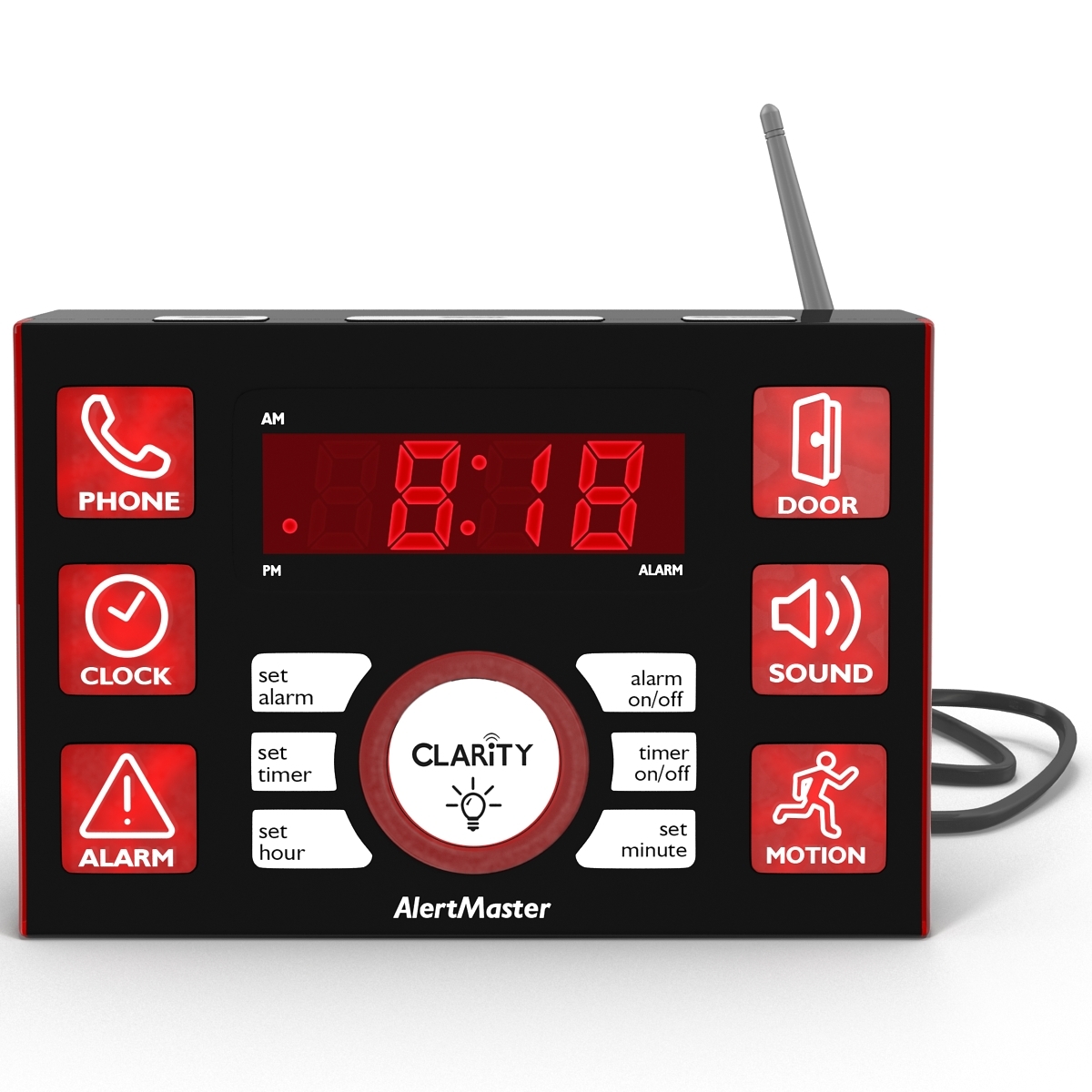 visual alert clarity alertmaster 3d obj