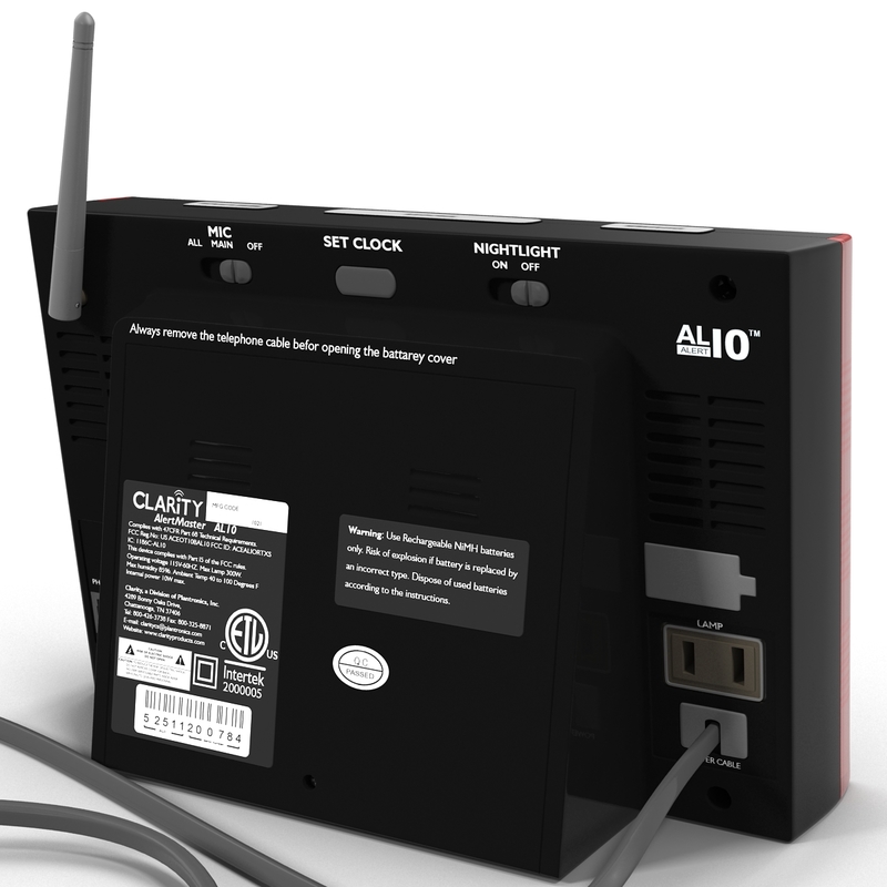 visual alert clarity alertmaster 3d obj