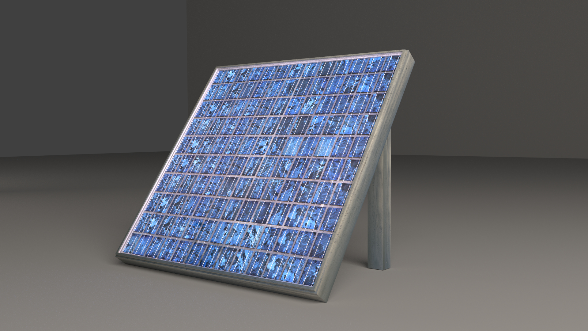 free solar realistic 3d model