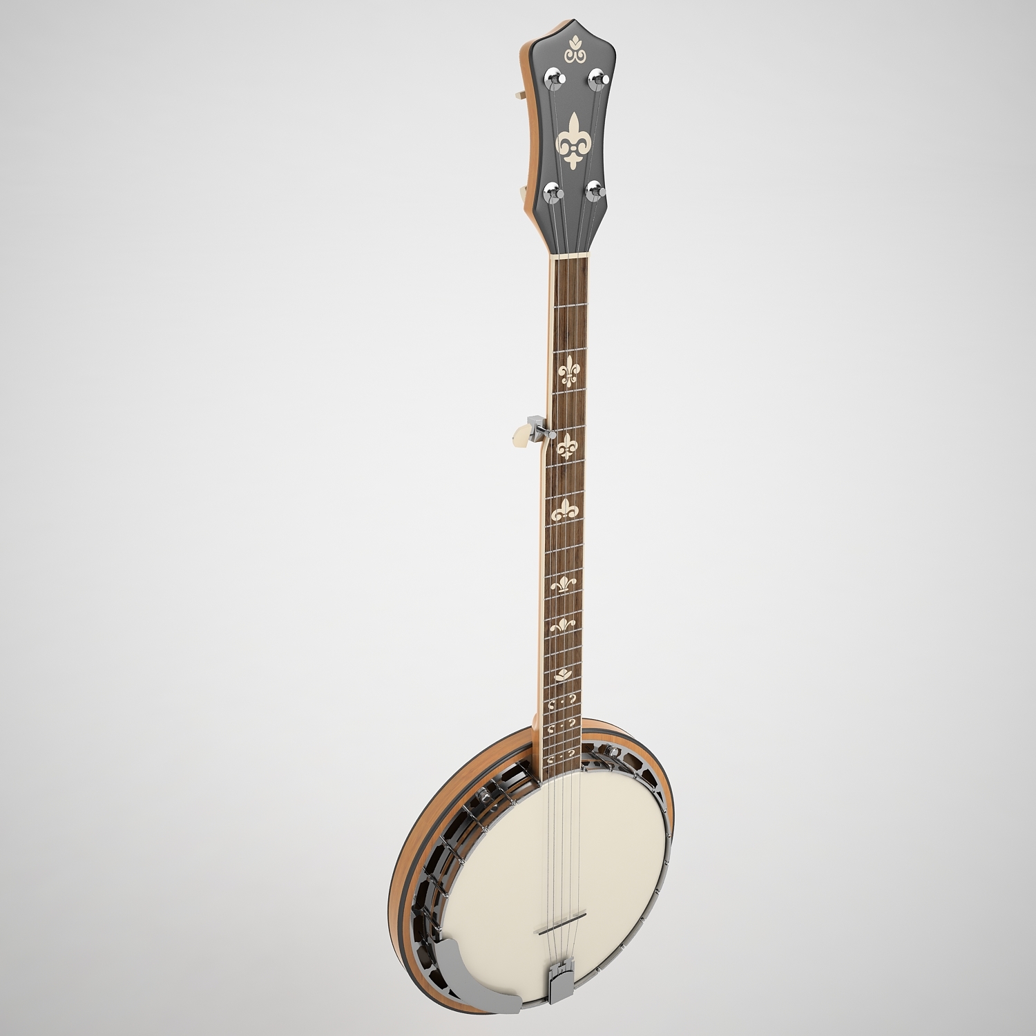 3d model banjo