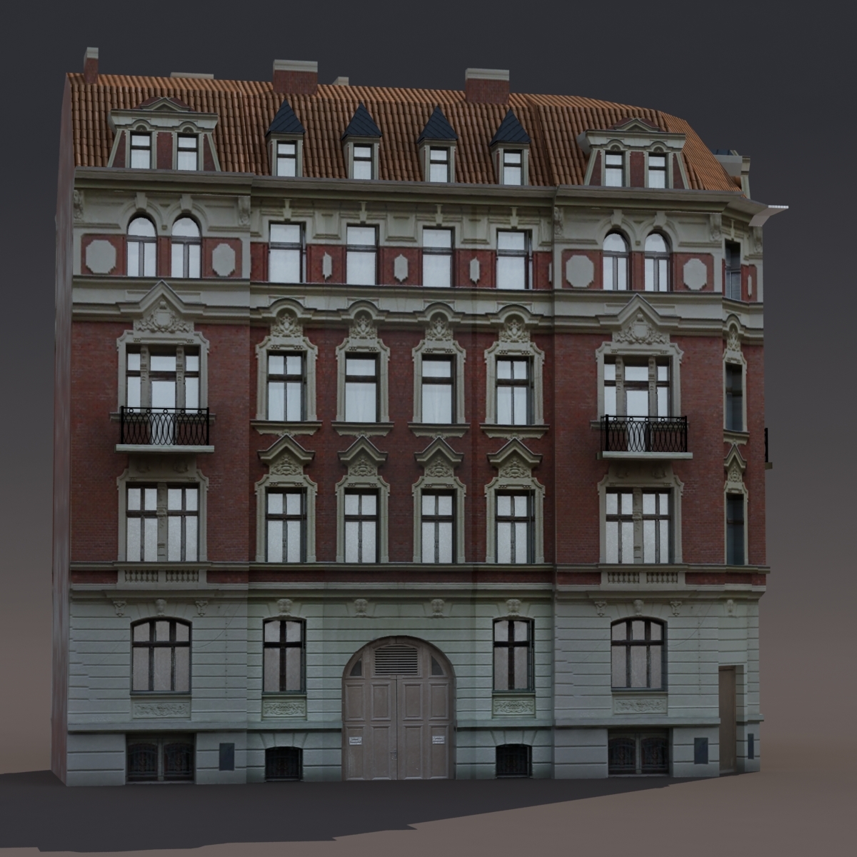 3d max old building