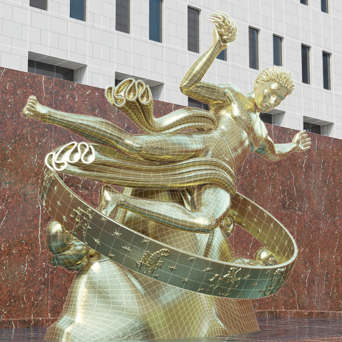 max prometheus statue