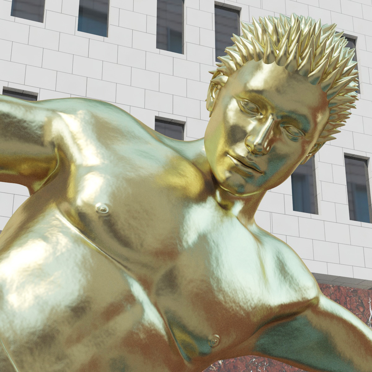 max prometheus statue