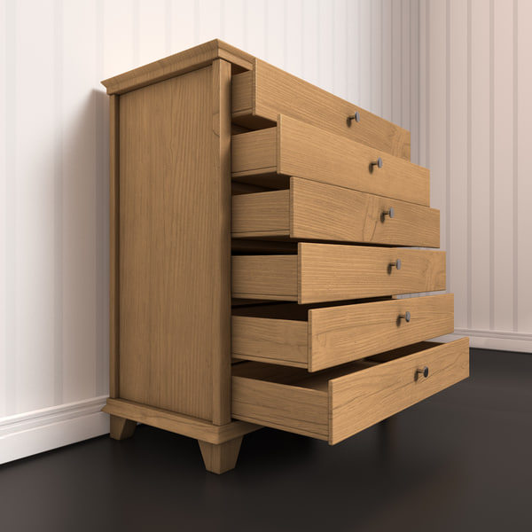 modelo 3d kommode 01 vray - TurboSquid 861385