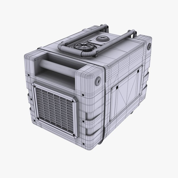 3d model portable generator