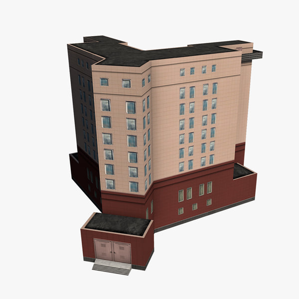 3d model set 10 house