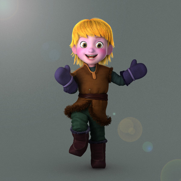 sven anna 3d model