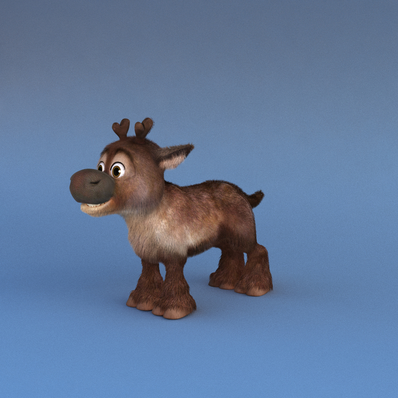 sven anna 3d model