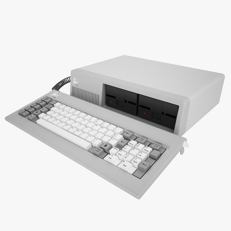 3d model ibm pc xt