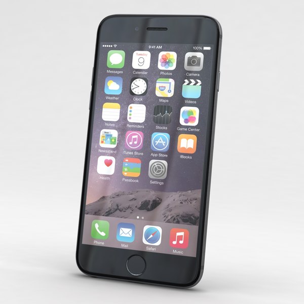 apple iphone 6 colors c4d