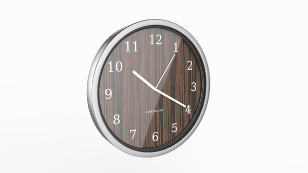 우디 벽시계 3D 모델 - TurboSquid 862251