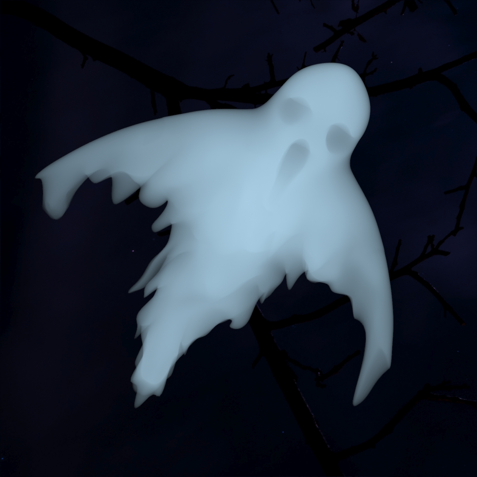3d ghost animation