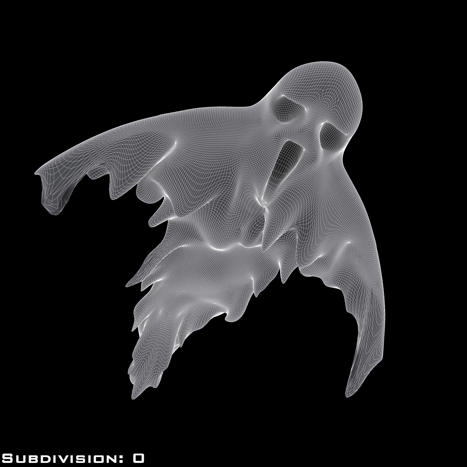 3d ghost animation
