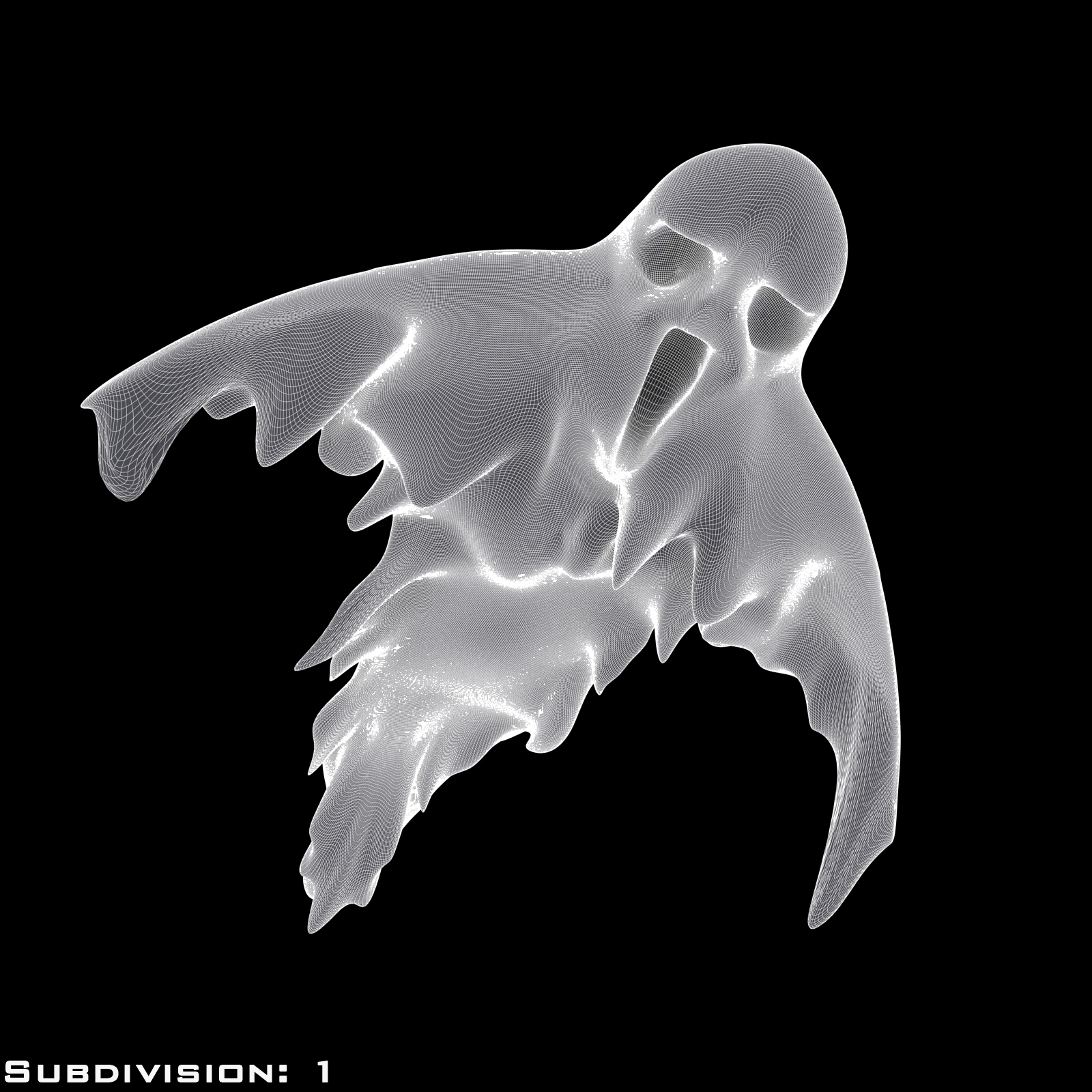3d ghost animation