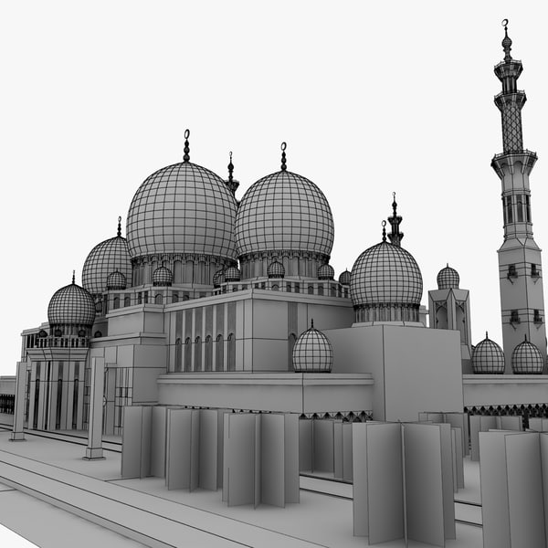 3ds sheikh zayed mosque