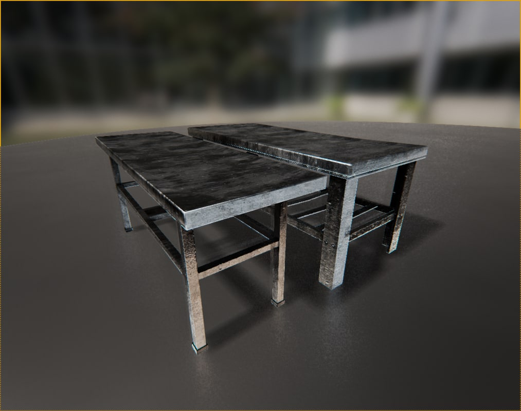 3d model morgue beds