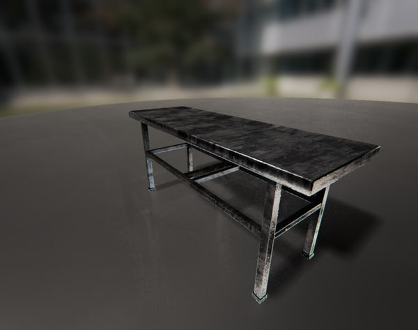 3d model morgue beds