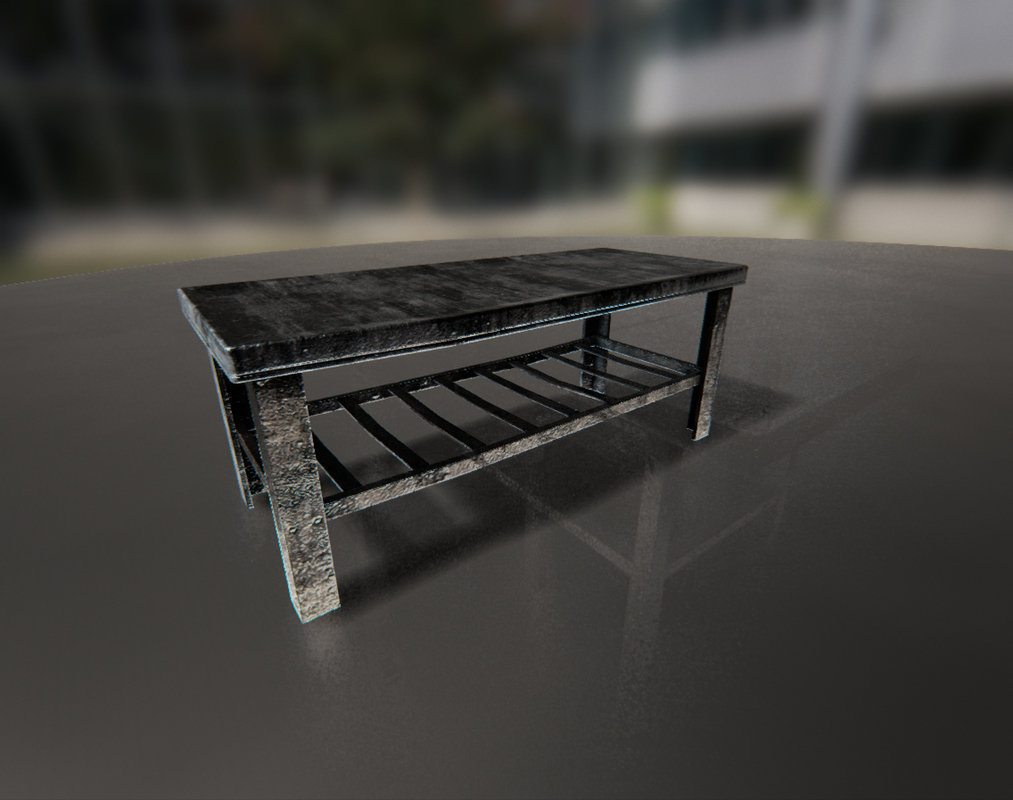 3d model morgue beds